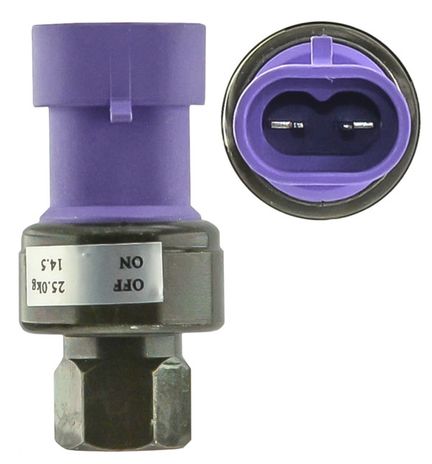 AirSource 1439 HIGH PRESSURE SWITCH-NORMALLY CLOSED-PETERBILT (PURPLE ...