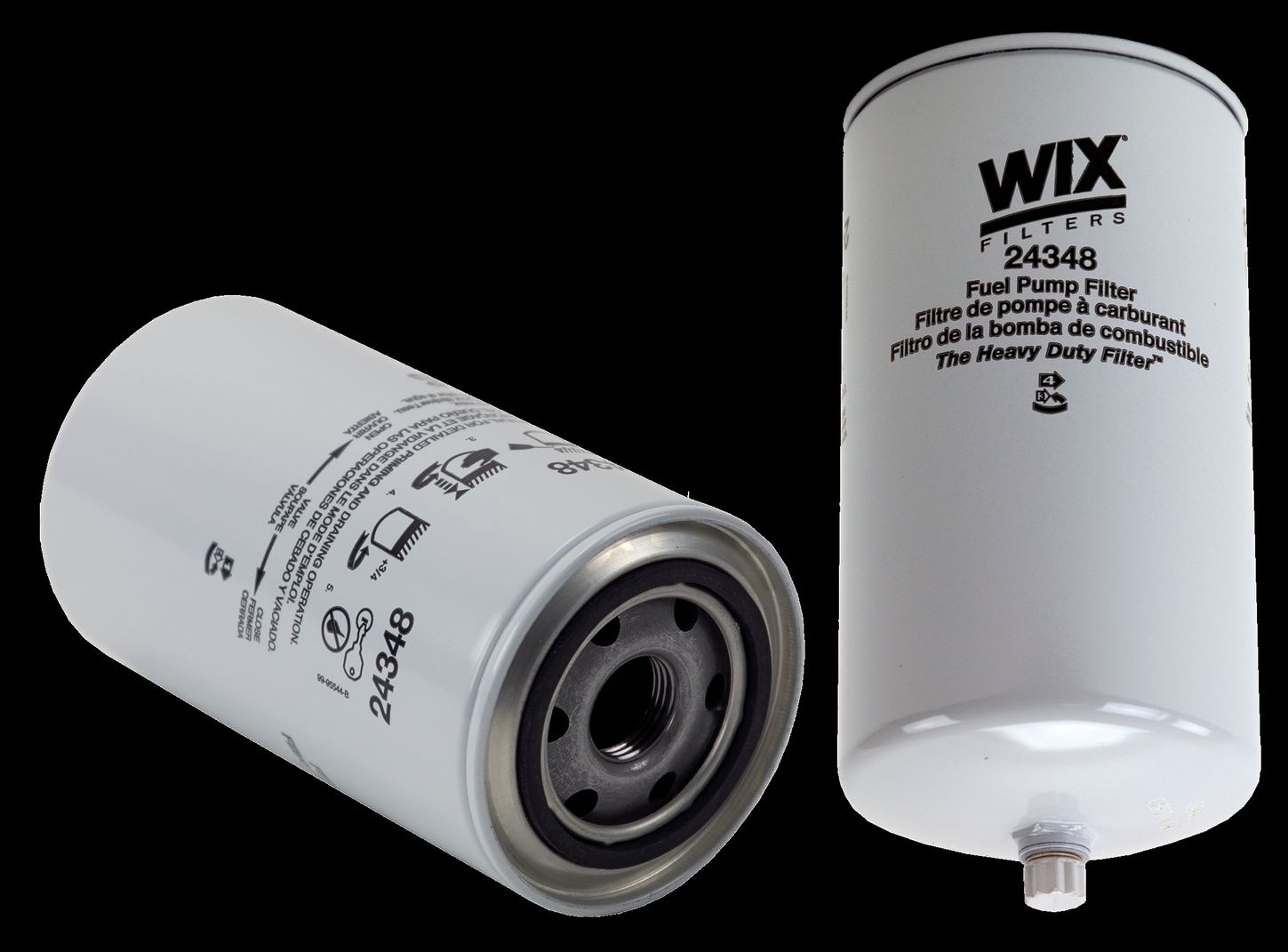 Wix 24348 FUEL/WATER SEPARATOR FILTER-SPIN ON (10 MICRON) — Great American, Inc.