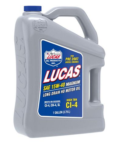 Lucas Oil 10076 SAE 15W-40 Magnum Motor Oil 1 Gallon — Great American, Inc.