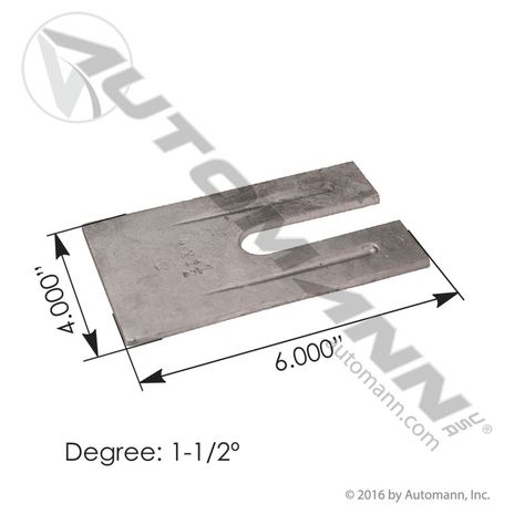Automann A415 Shim Wedge 4in X 1-1/2 Degree — Great American, Inc.